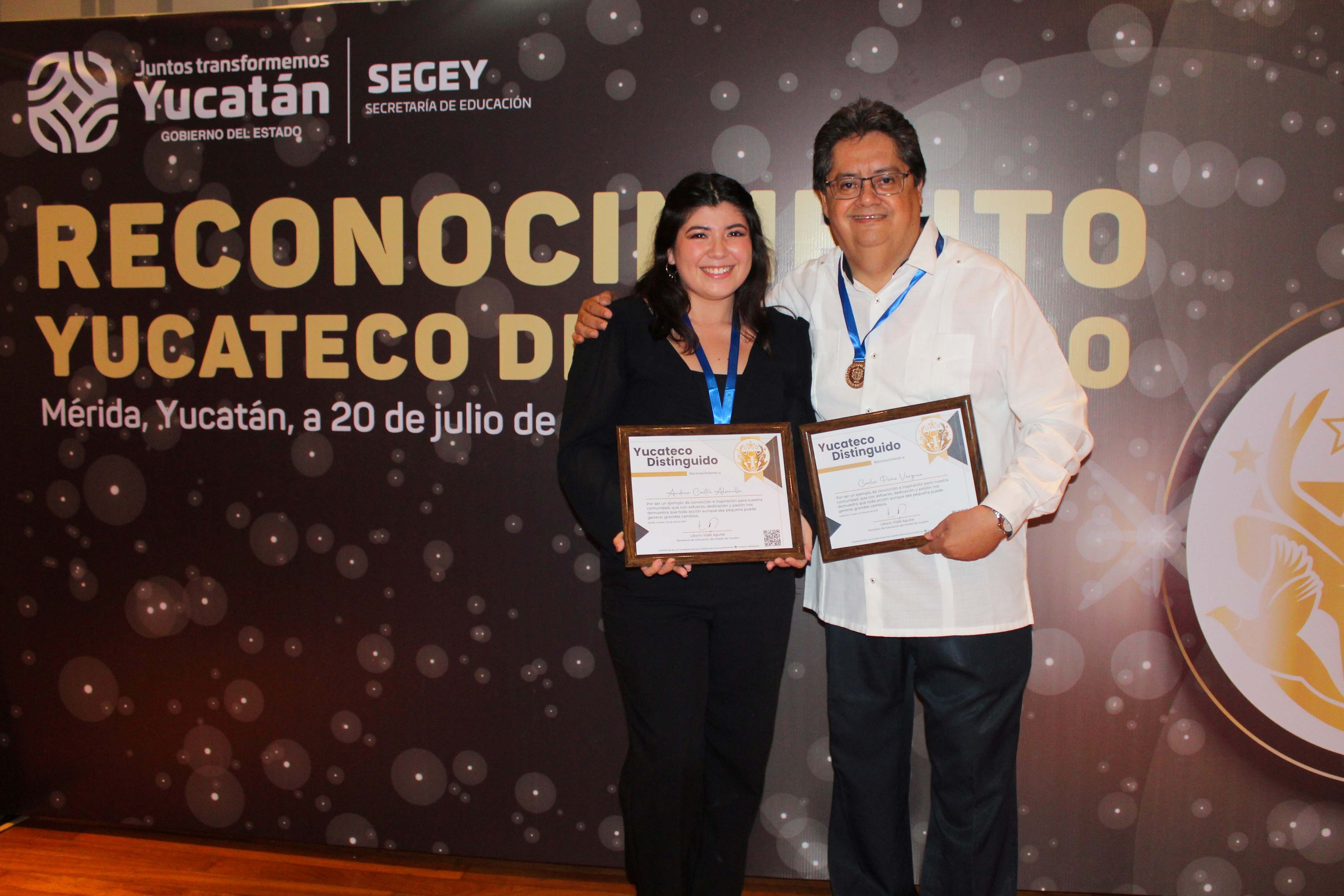 Reconocidos como Yucatecos Distinguidos